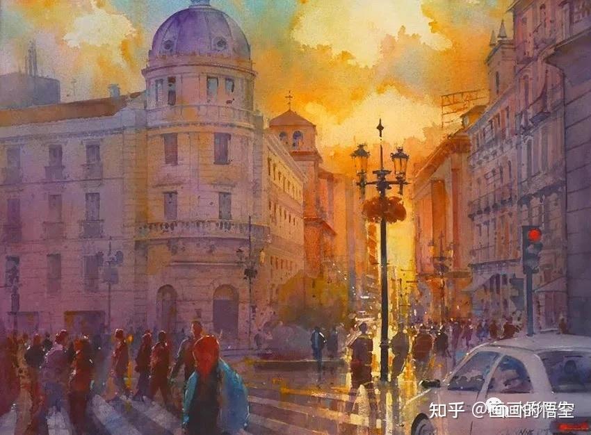 Geoffrey Wynne水彩作品 - 知乎