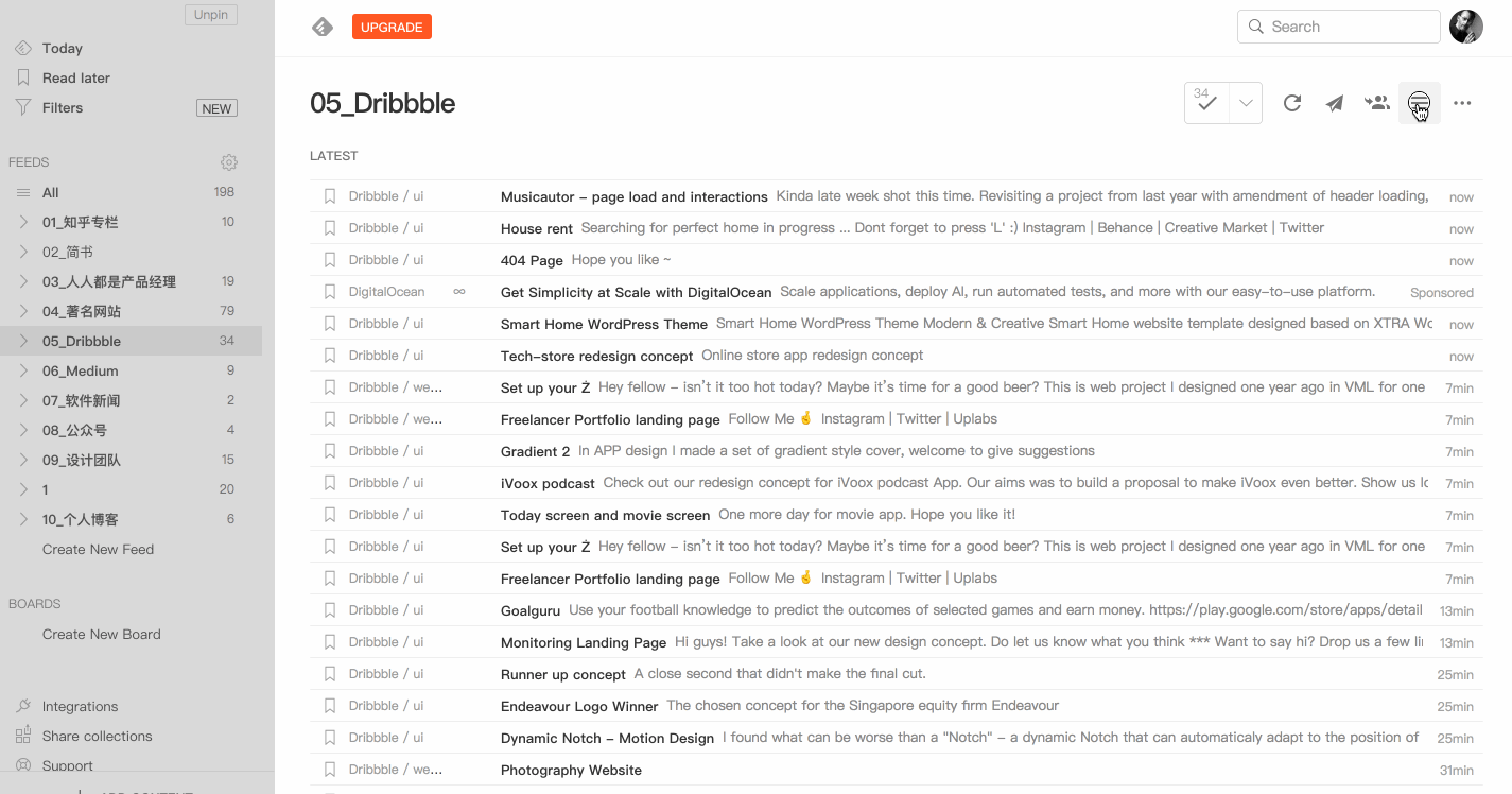 「工具介绍」使用Feedly快速定制你资讯库 - 知乎