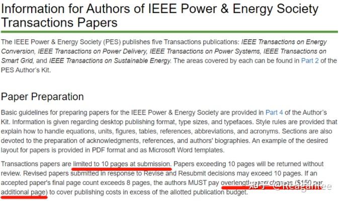 广而告之丨IEEE PES 旗下Transaction期刊投稿要求变更 - 知乎