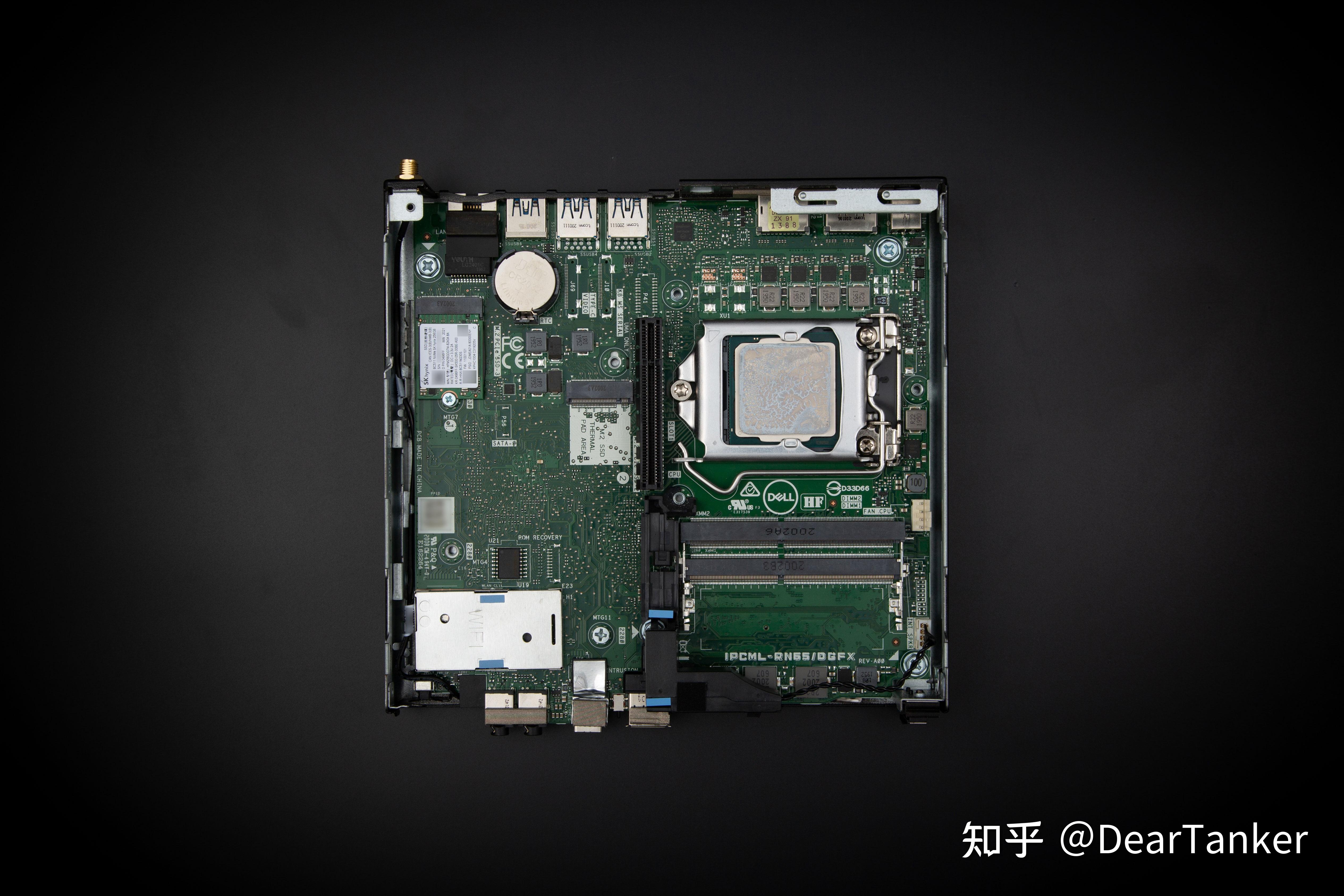 戴尔 Dell OptiPlex 7080 Micro 微型机展示及拆机 - 知乎