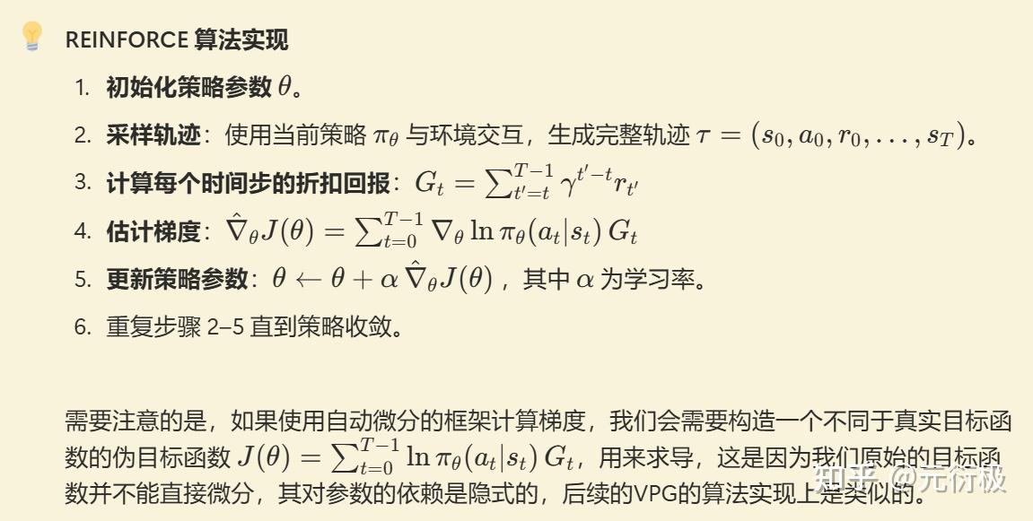 策略梯度优化算法：REINFORCE、REINFORCE with baseline、A2C、TRPO、PPO 与 GRPO 的直观理解与数学 ...