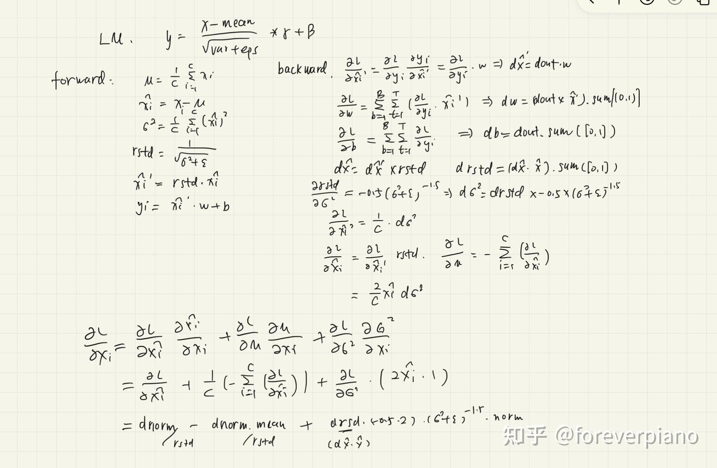 源码分析系列 —— llm.c layernorm cuda解析 - 知乎