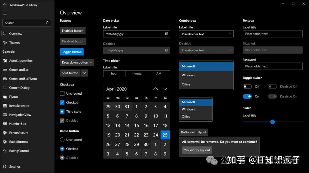 2025年值得推荐的 8 款 WPF UI 控件库 - 知乎