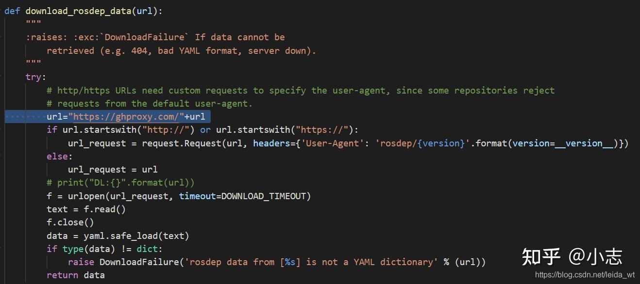 ROS的安装-> rosdep init /update报错2021.5.6实测有效 - 知乎