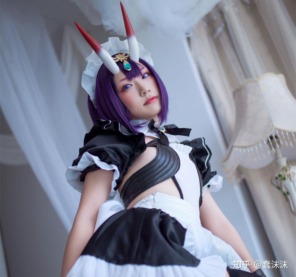 弥美Mime写真合集cos图片:酒呑童子女仆 - 知乎