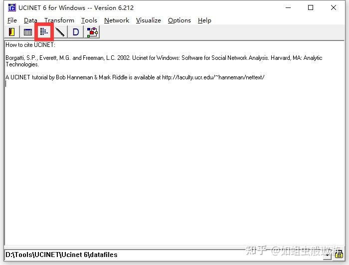 UCINET软件实现社会网络分析法提取指标(文献计量研究)全流程图解 - 知乎
