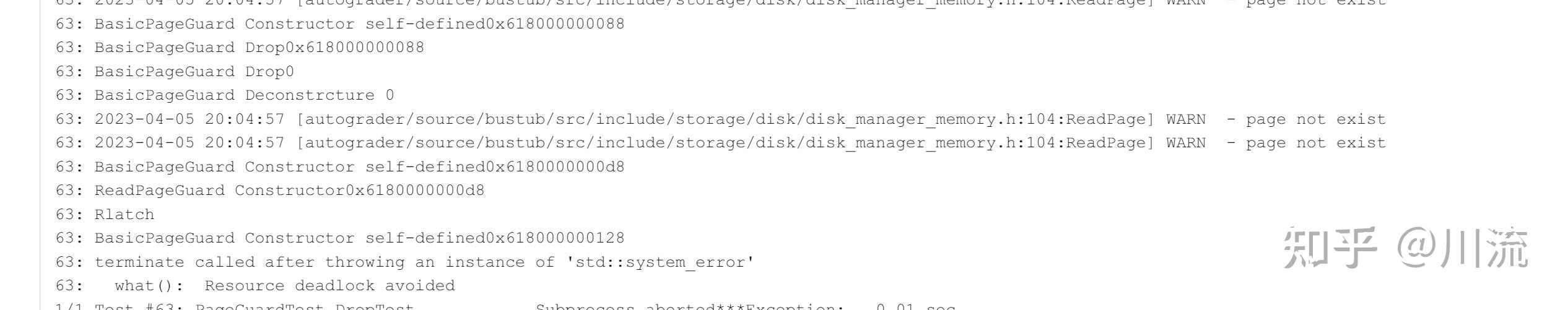 CMU15-445-2023-Spring_Project1调试记录 - 知乎