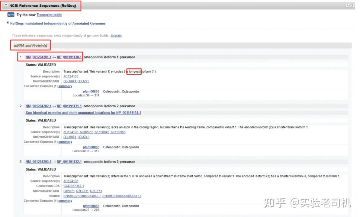 手把手教学｜一文讲清如何使用NCBI获得小鼠的基因、RNA、蛋白质序列信息 - 知乎