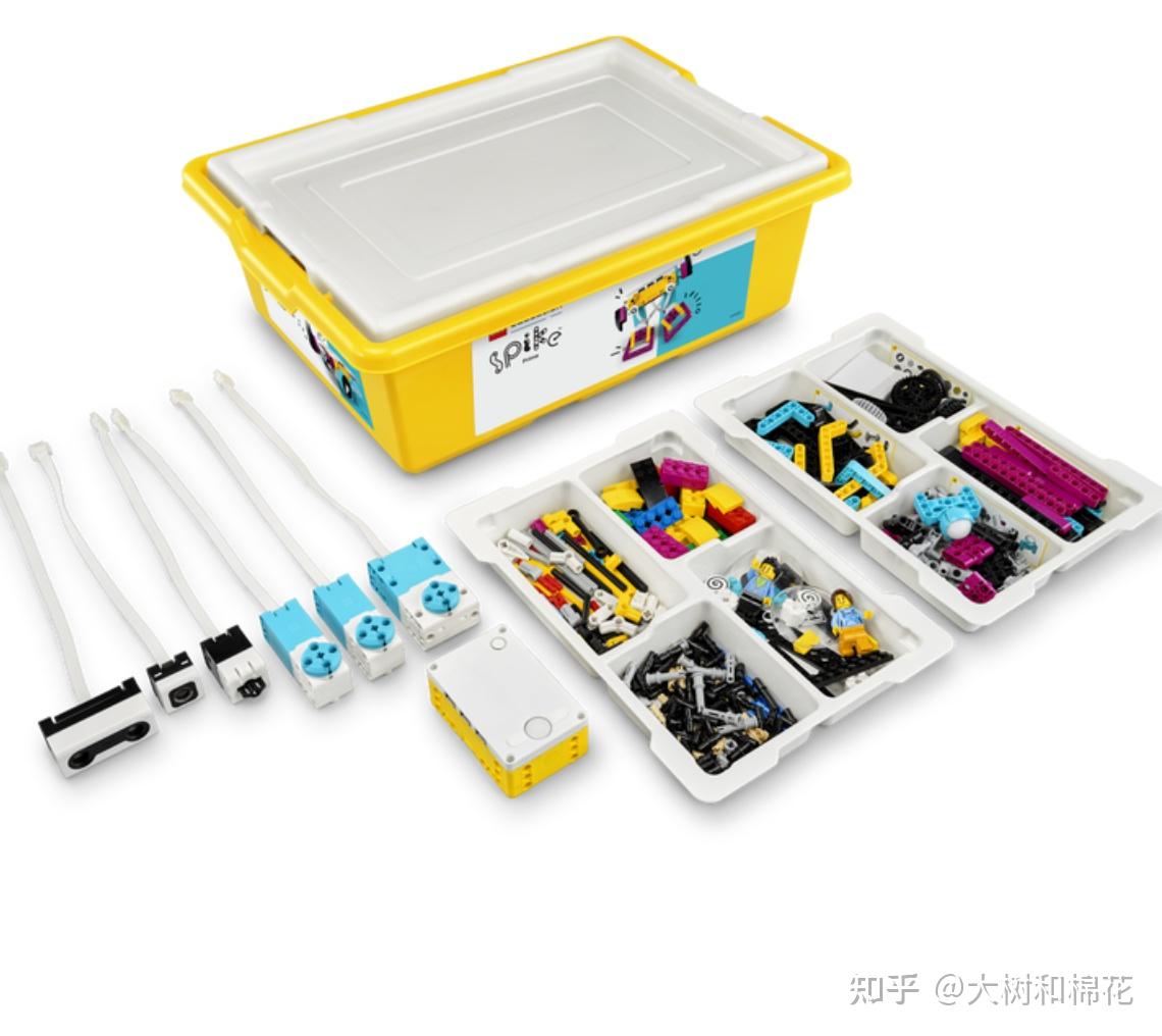 乐高教育系列之机械9656,9686,9689停产绝版，bricQ, spike大受追捧, 从搭建到咕咚编程scratch的学习 - 知乎