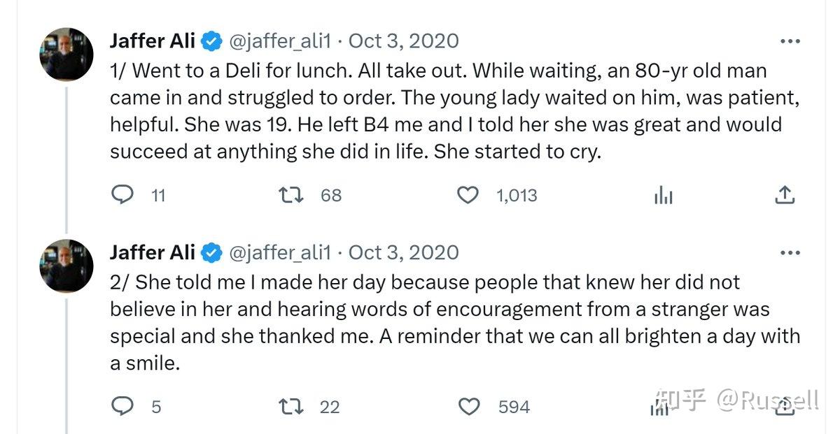 塔勒布转推的 Jaffer Ali Quote（六） - 知乎