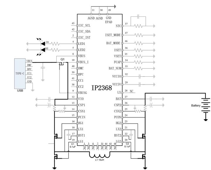 IP2368 支持SCP、VOOC、PD3.0 等快充协议、2~6 节串联电芯，集成升降压，最大充电功率100W 的充电管理芯片 - 知乎