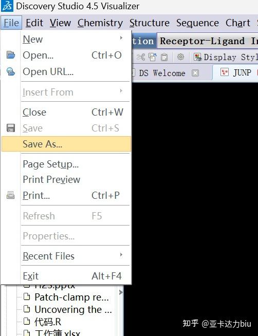 Autodock对接后运用Discovery Studio绘制2D图片 - 知乎