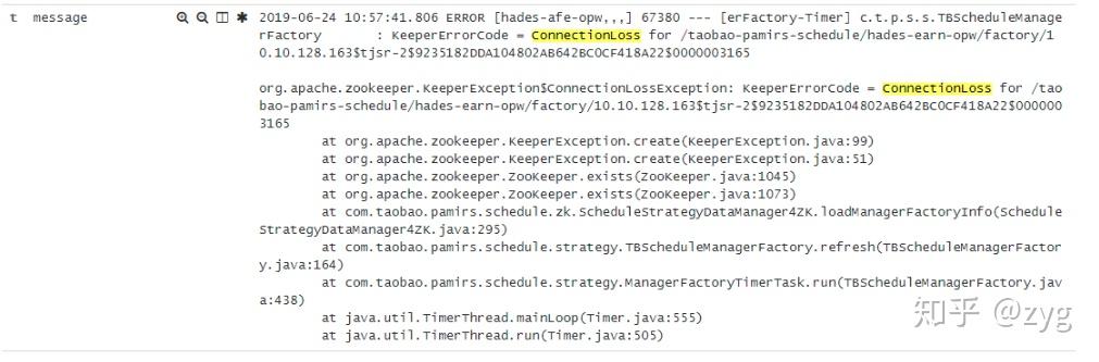 zookeeper客户端KeeperErrorCode=ConnectionLoss异常问题排 - 知乎