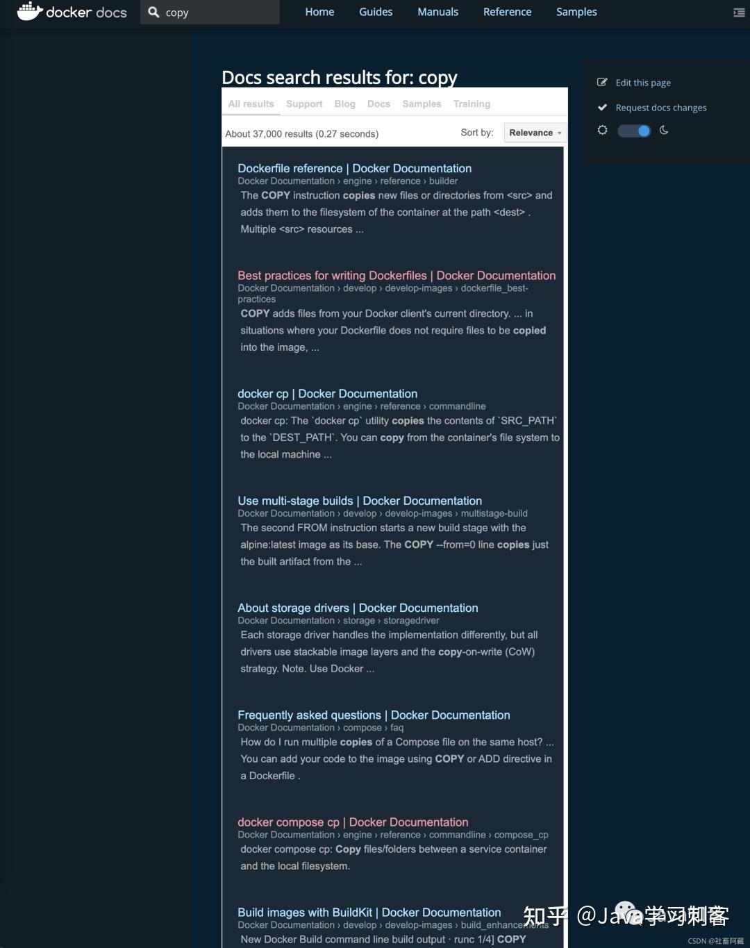 Docker容器中文件与本地相互复制拷贝 - 知乎