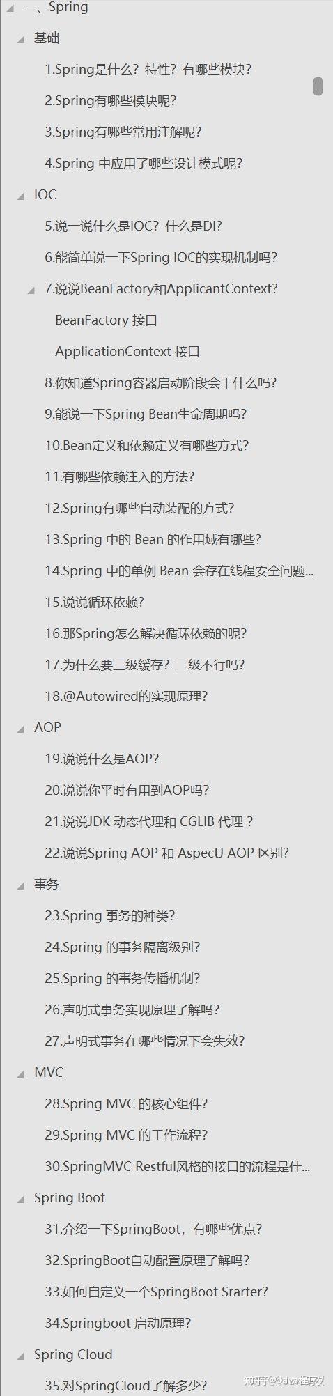 2022一线大厂java面试八股文合集”，github，牛客，leetcode已爆火！ 知乎