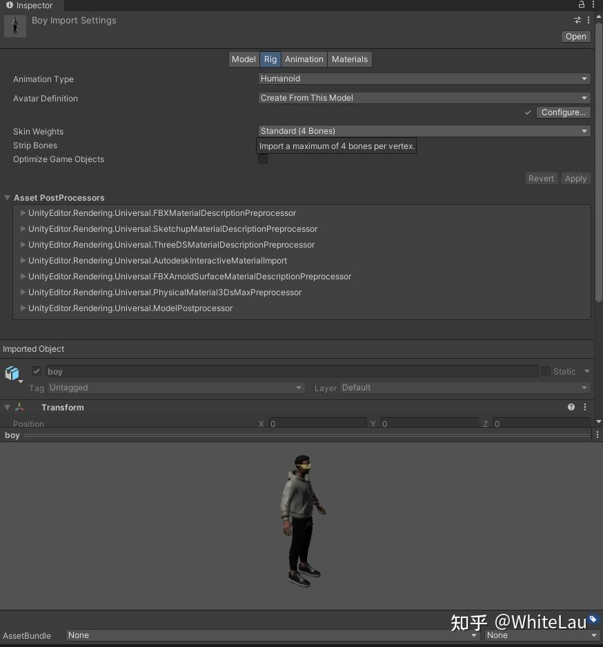 Unity使用GLTF模型数字人实践 - 知乎