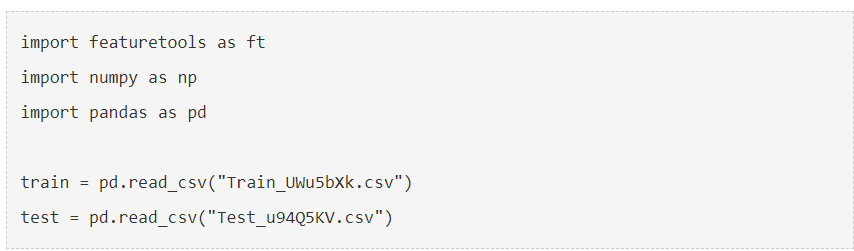 独家 | 用Python Featuretools库实现自动化特征工程（附链接） - 知乎