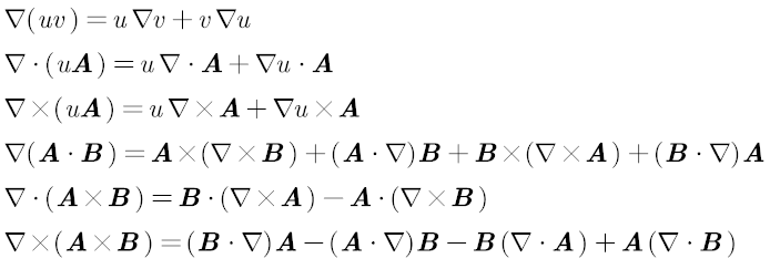关于Nabla算子的一些矢量公式的推导 - 知乎
