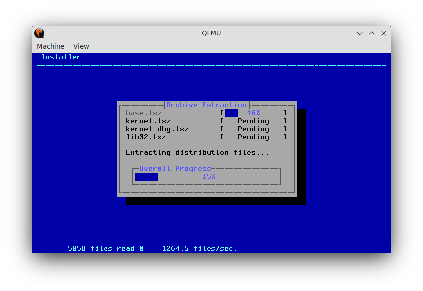 QEMU使用之二：优雅地在Debian中通过Qemu安装和使用FreeBSD14 - 知乎