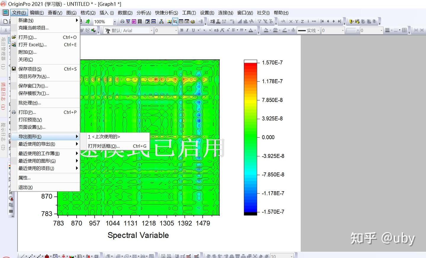 二维相关（2D-COS）基于OriginPro2021 - 知乎
