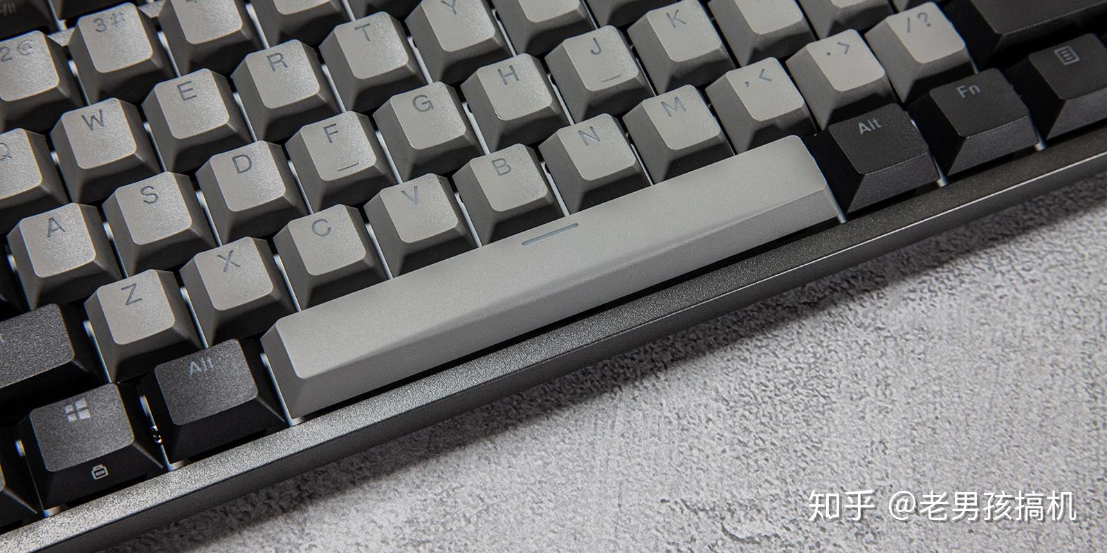 Ins风深空灰白光限定版-杜伽K310机械键盘上手 - 知乎