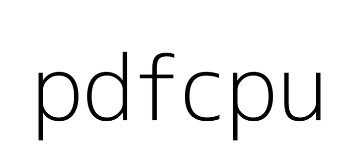 x-cmd pkg | pdfcpu - 强大的 PDF 处理工具 - 知乎