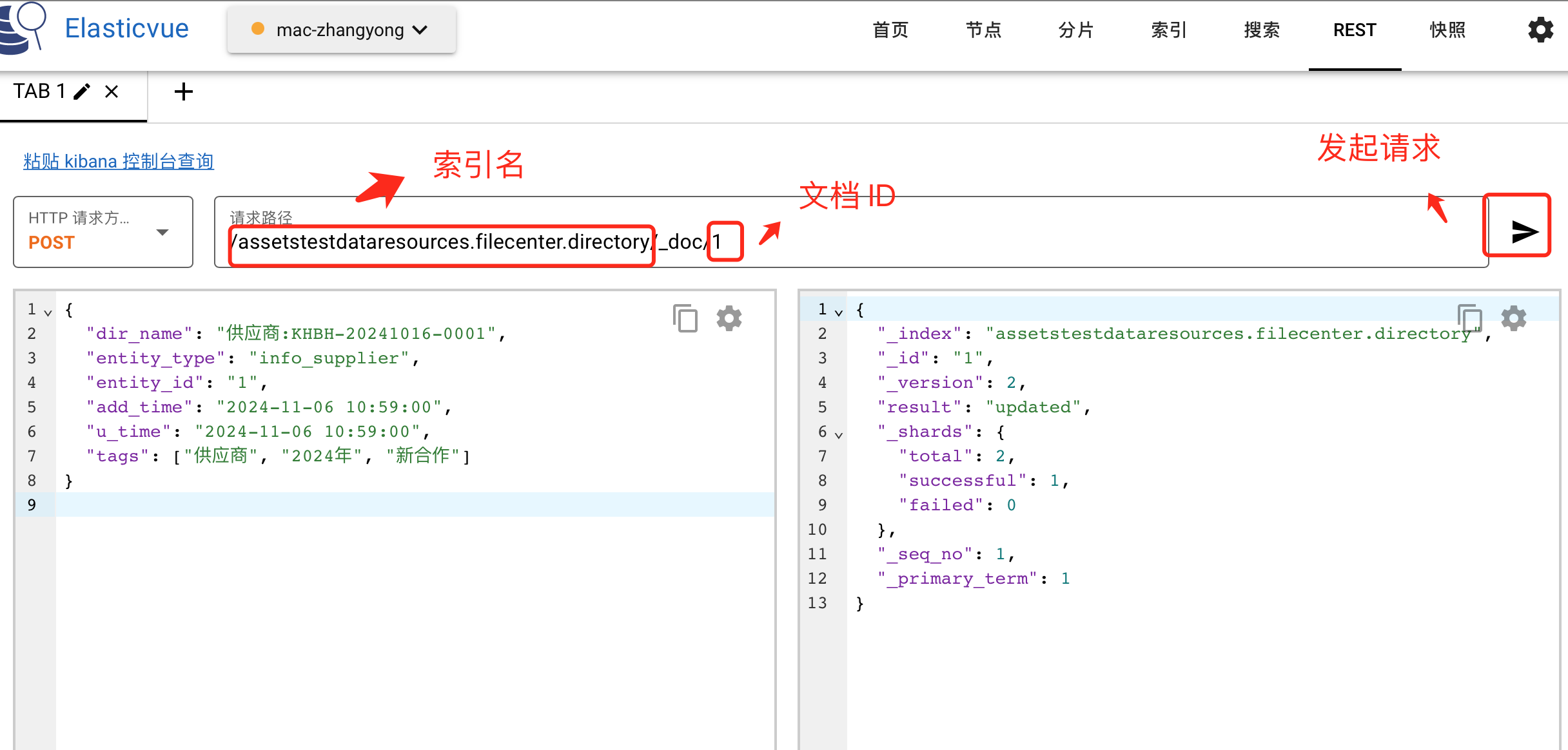 推荐一款轻量级且强大的 Elasticsearch GUI ： elasticvue - 知乎