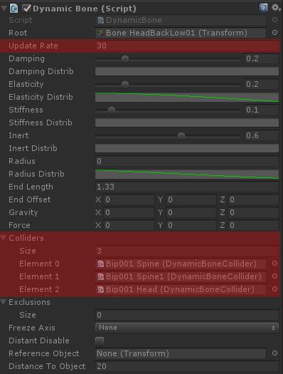 [2018.9]DynamicBone的使用 - 知乎