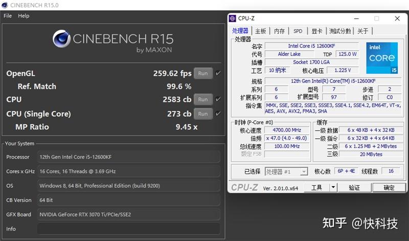 Intel酷睿i5-12600KF评测：超频5GHz 再提升10% - 知乎