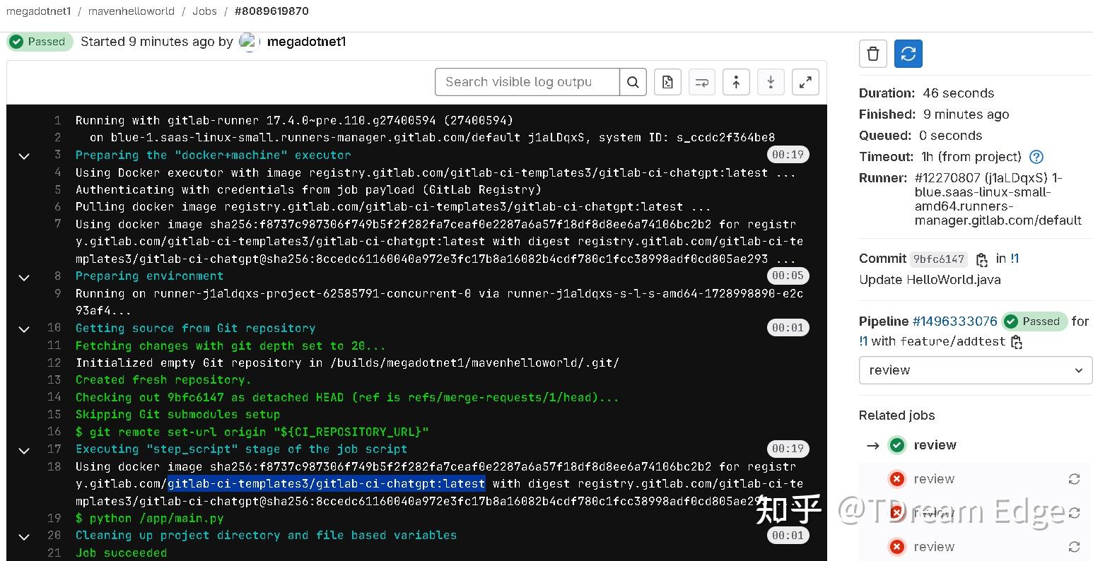 GitLab集成GPT进行自动化CodeReview实战 - 知乎