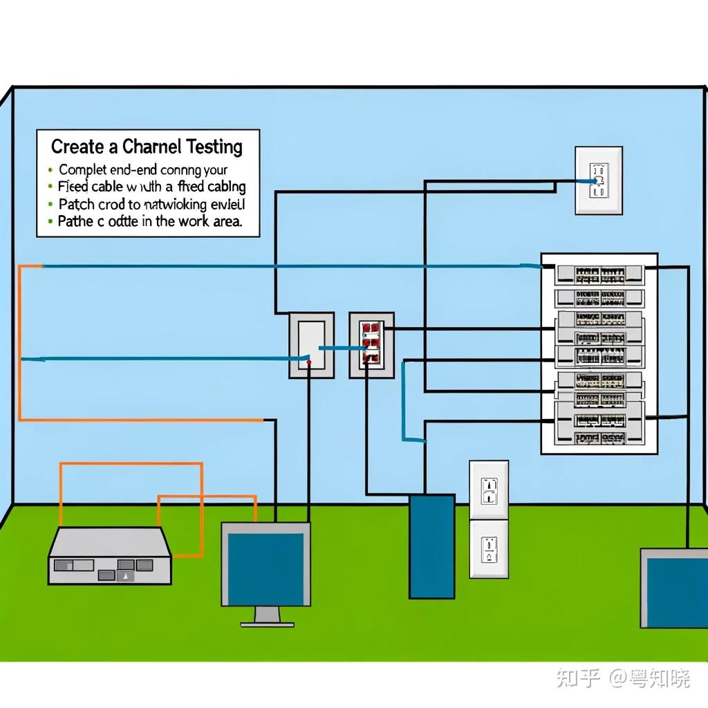 网线的福禄克永久链路测试和信道测试 - 知乎