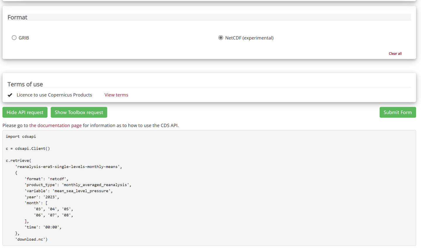 使用CDS API下载气象数据（ERA5)到linux服务器 - 知乎