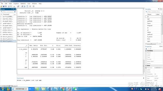 手把手教你使用stata进行cox回归并制作列线图 - 知乎