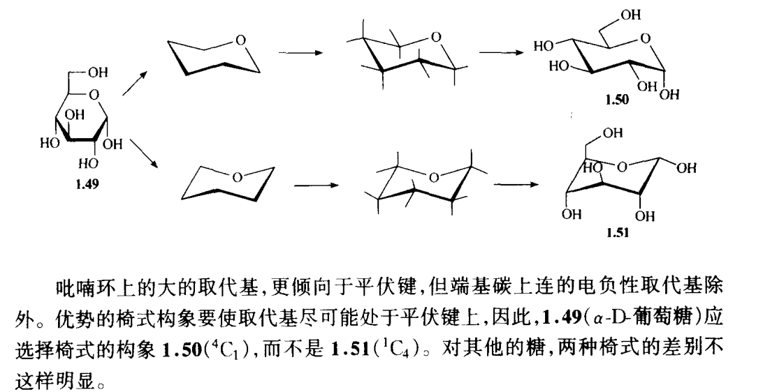 关于四氢吡喃糖4C1和1C4的解释 - 知乎