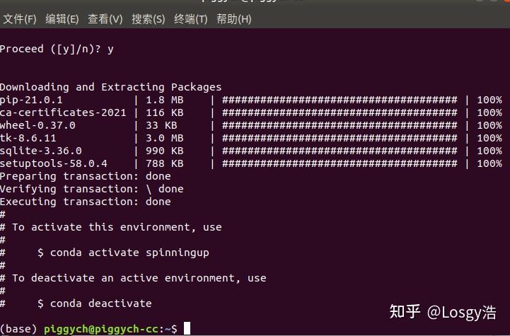 强化学习入门项目 Spinning up OpenAI (1) installation - 知乎
