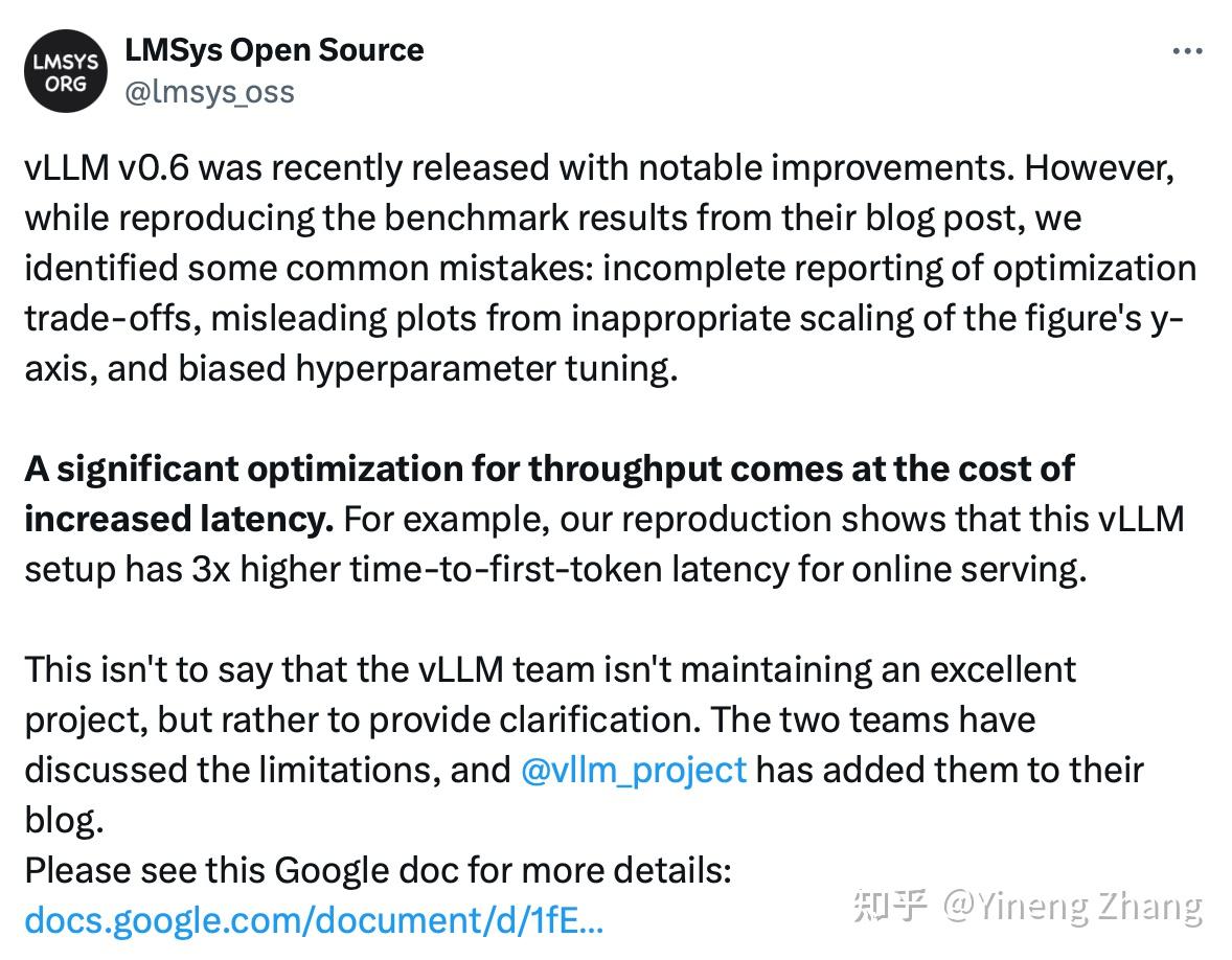 如何复现 SGLang v0.3.0 和 vLLM v0.6.0 的性能测试 - 知乎