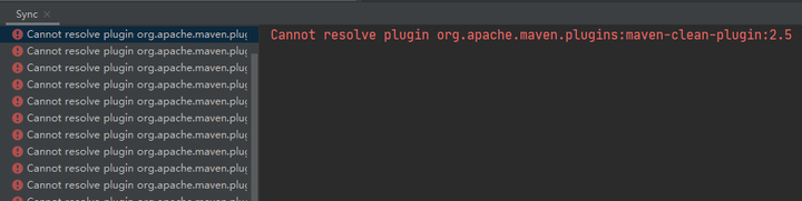 idea 创建maven项目出现 Cannot resolve plugin org.apache.maven.plugins:maven-clean-plugin:2.5 - 知乎