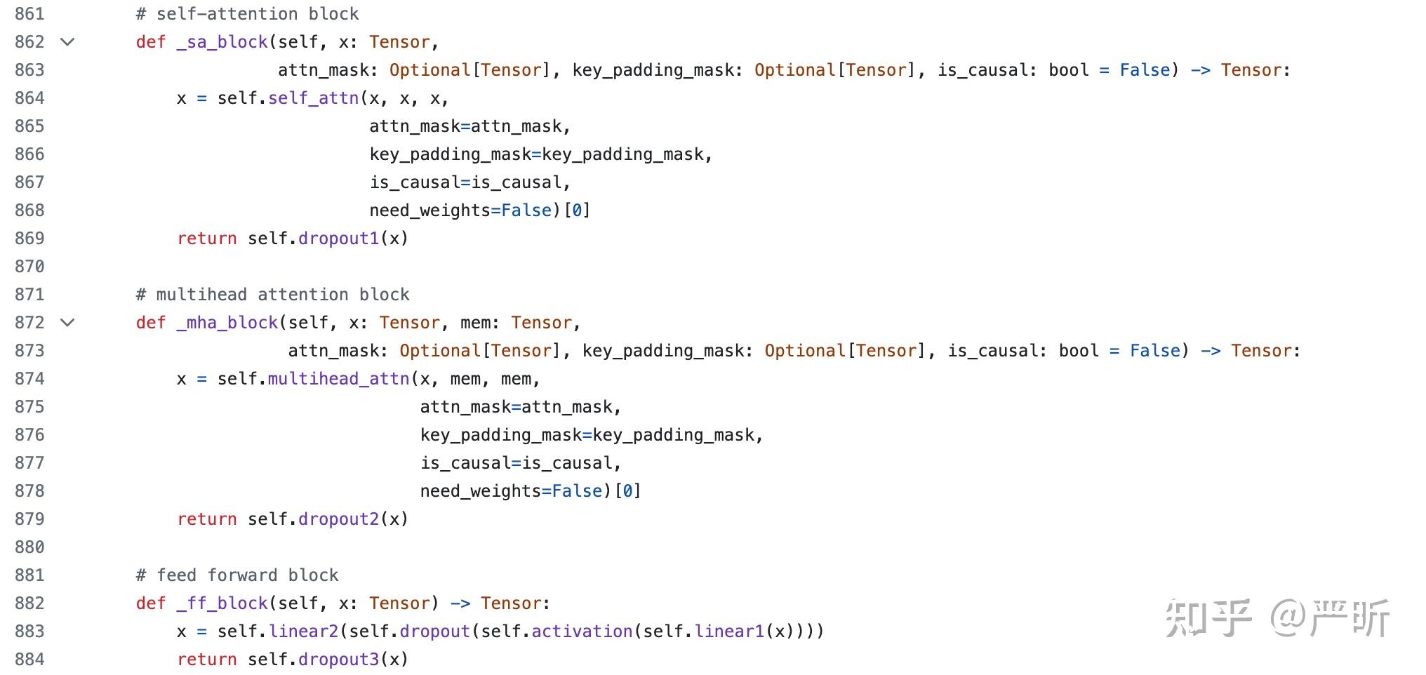 PyTorch中torch.nn.Transformer的源码解读（自顶向下视角） - 知乎