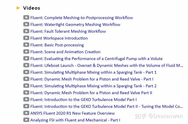 八十一、分享一些学习Fluent常用的网站 - 知乎