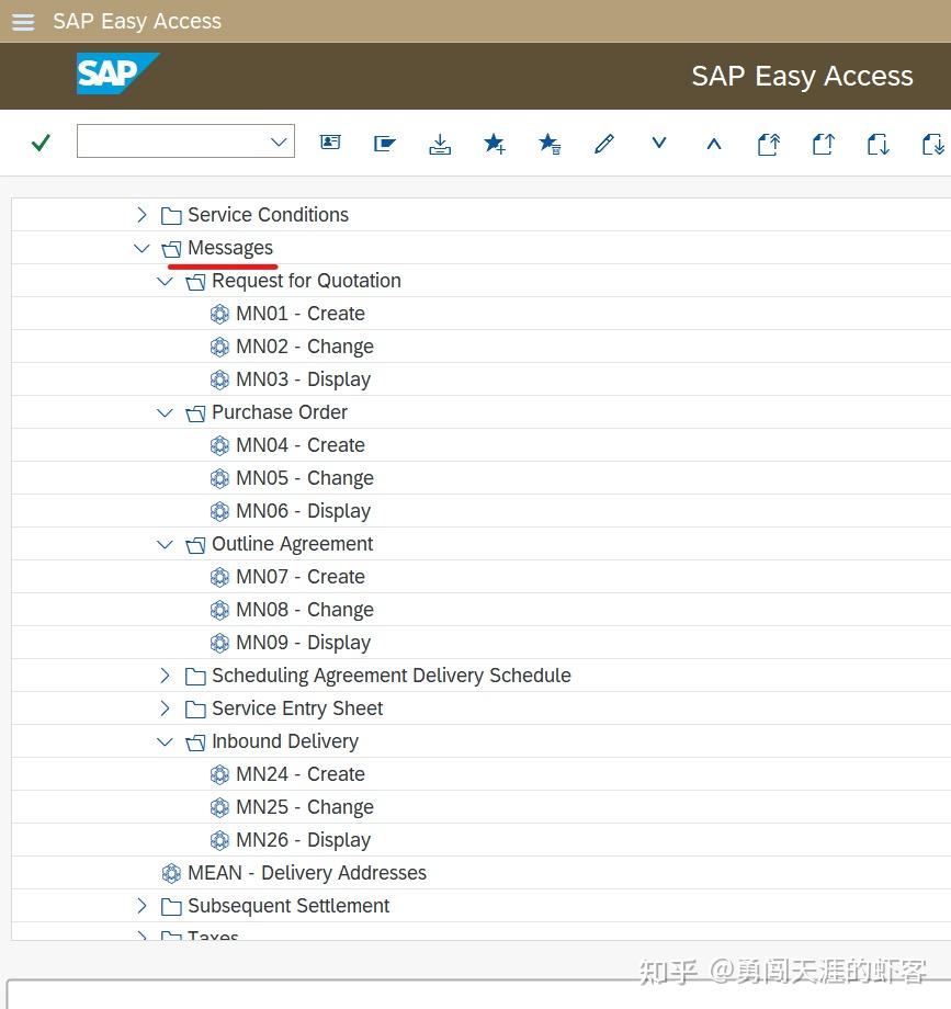SAP MM 事务代码NACR维护Output Condition Record - 知乎