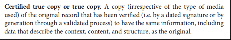 什么是GMP记录的真实副本（True Copy）？ - 知乎