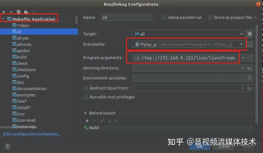 FFmpeg，Fplay，clion调试环境搭建 - 知乎