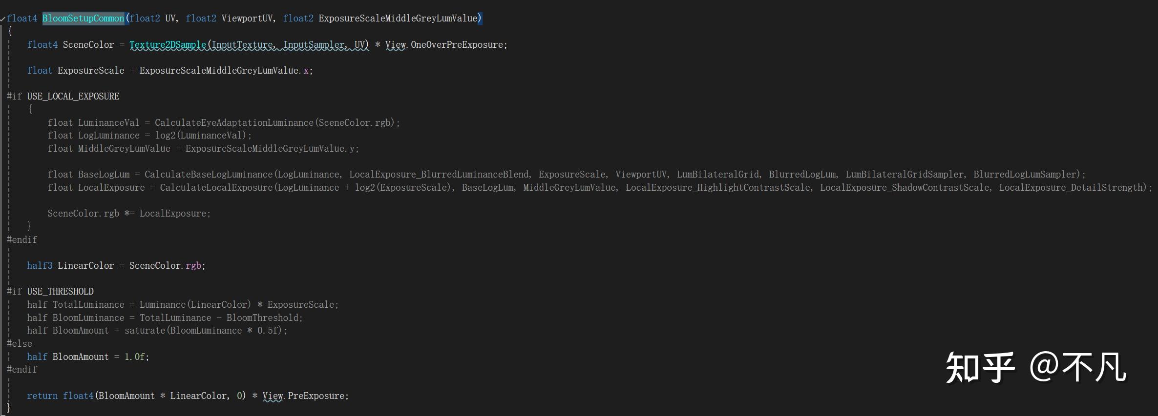 UE Bloom梳理及添加一个自定义bloom接口 - 知乎