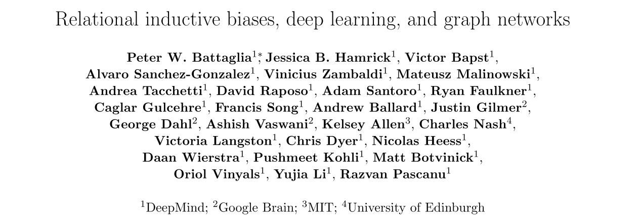 【重磅综述】基于图表征的关系推理框架 —— Graph Network - 知乎