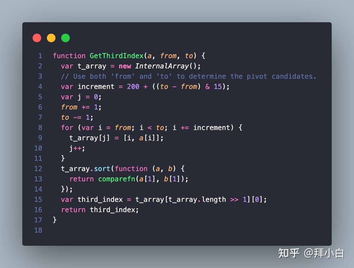 原来 JS 的 Array.sort 是插入排序和快速排序的集合！ - 知乎