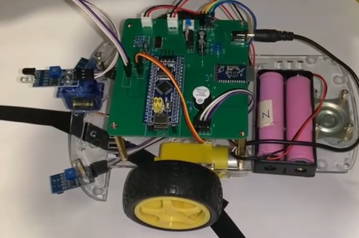基于stm32单片机的红外避障及循迹小车 知乎