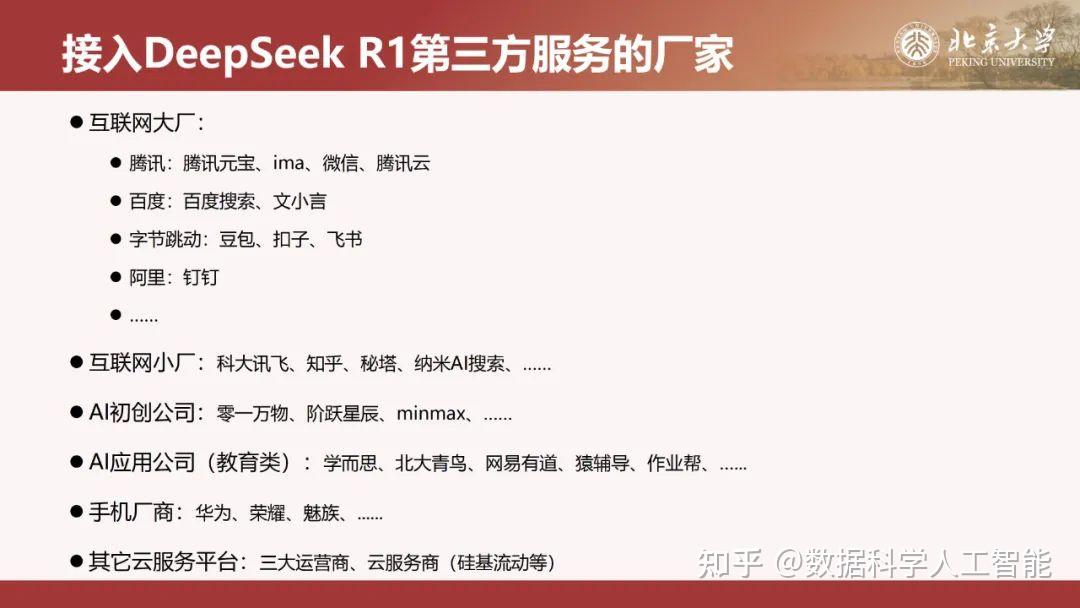 北京大学DeepSeek讲座：DeepSeek与AIGC应用（全文99页） - 知乎