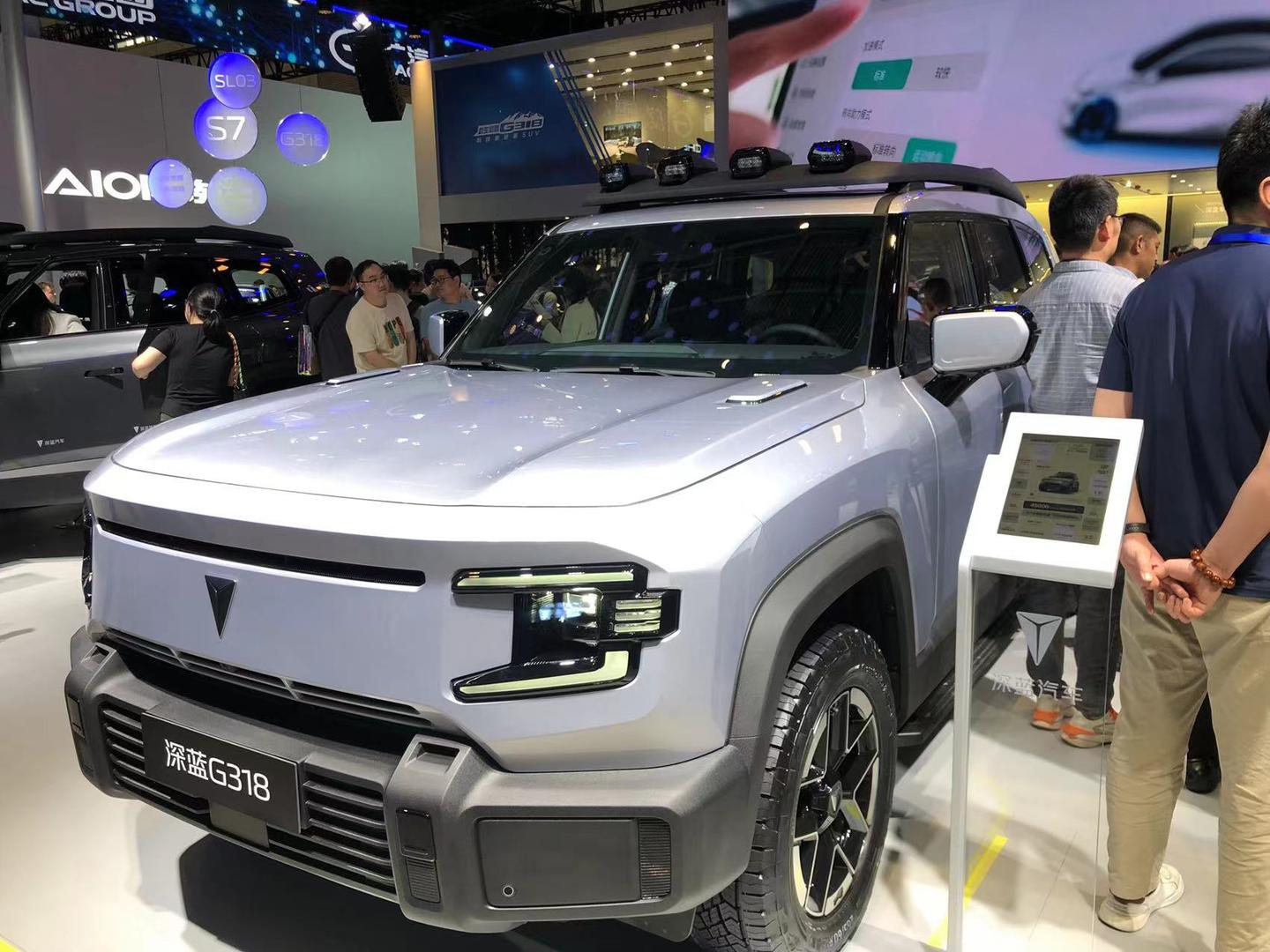 深蓝 G318 是 30 万级最吸睛、最节能、最舒适、空间最大的硬派 SUV？ - 知乎