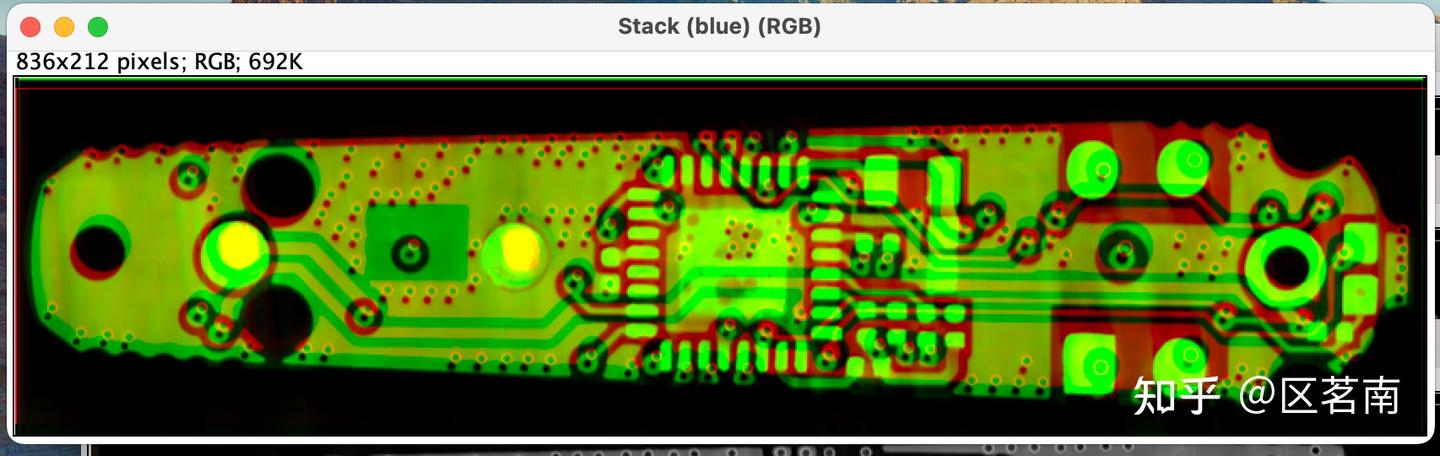 用imageJ把pcb切片堆叠在一起 - 知乎
