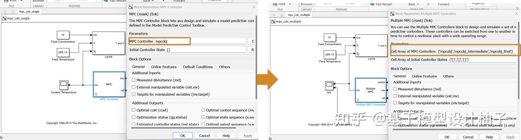 Simulink MPC 控制实例解析 05 Gain-Scheduled MPC - 知乎